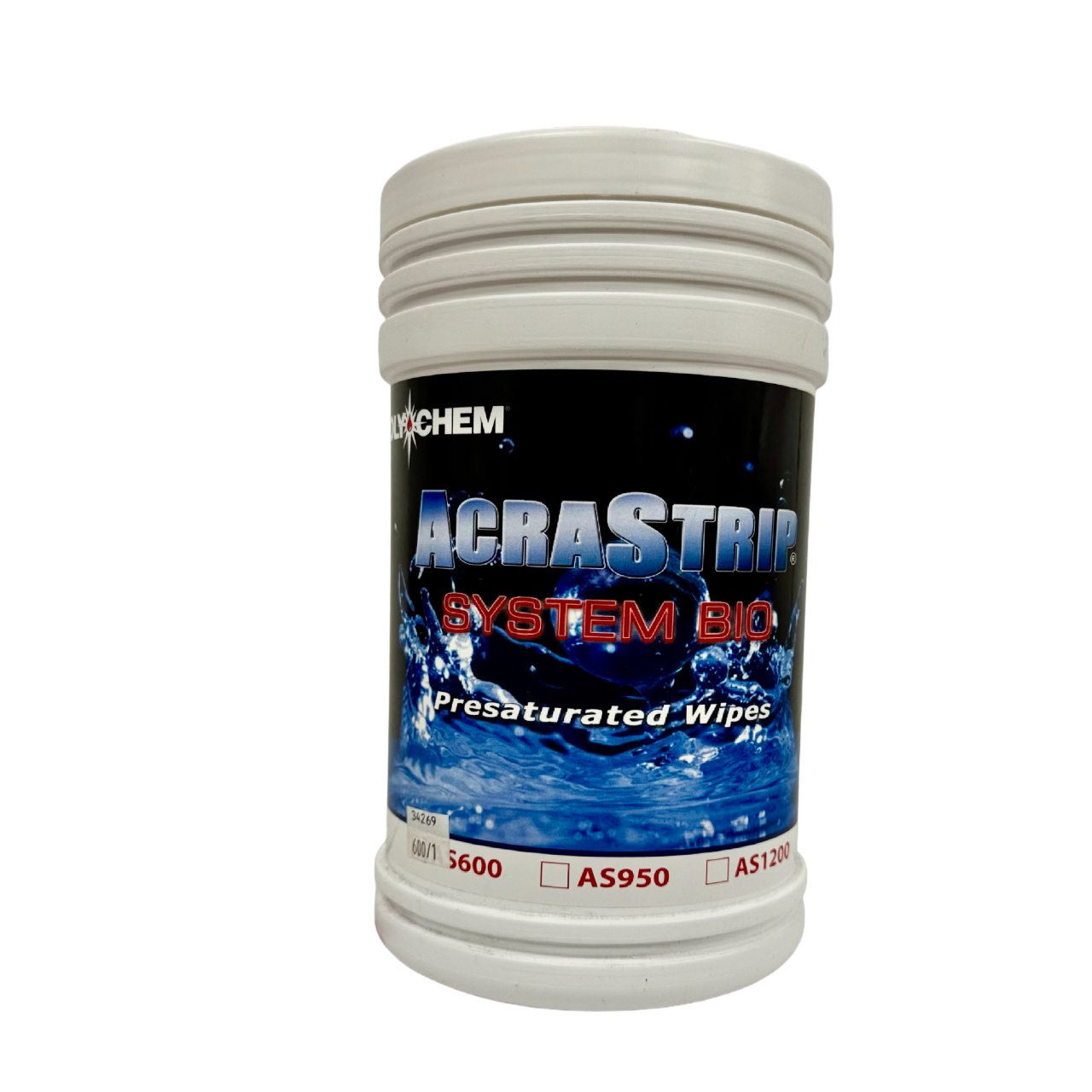 AcraStrip Polychem Overspray Remover Wipes POLYCHEM AS600