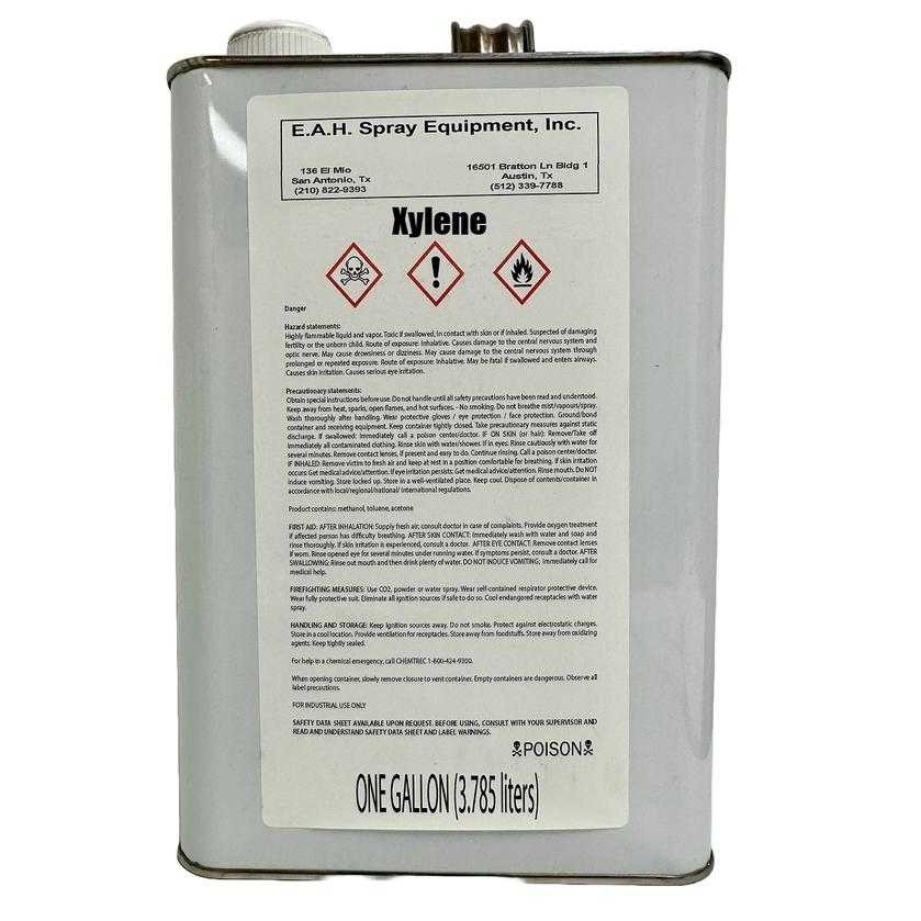 Xylene - A Powerful Solvent for Various Applications