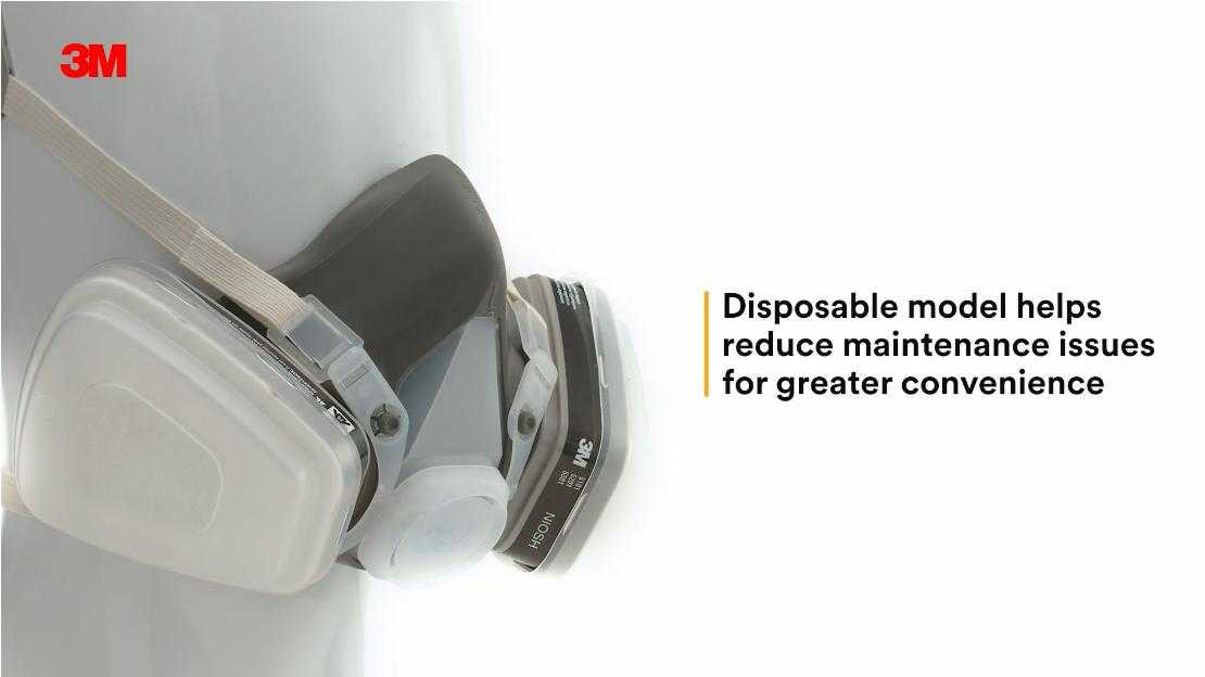 3M Disposable Organic Vapor Respirator 53P71