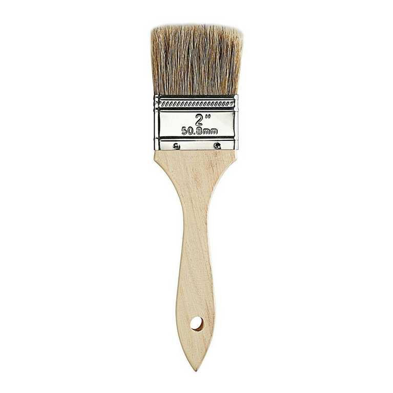 Natural Hair Chip Brushes - Quality Brushes for DIY Projects