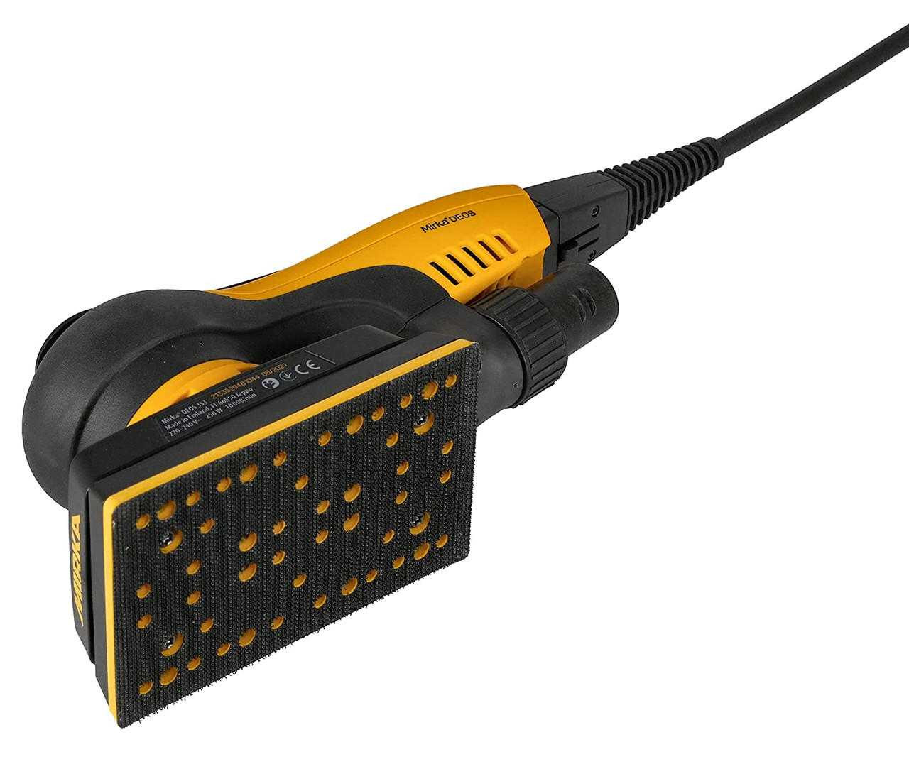 Mirka DEOS 353CV 3in x 5in (81 x 133mm) ELECTRIC 3mm orbit