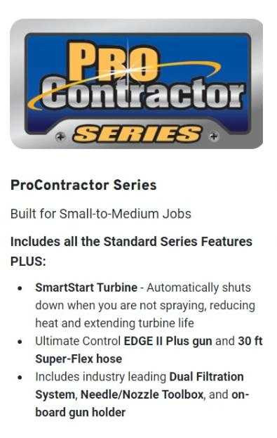 FinishPro HVLP 9.5 ProContractor Series Sprayer