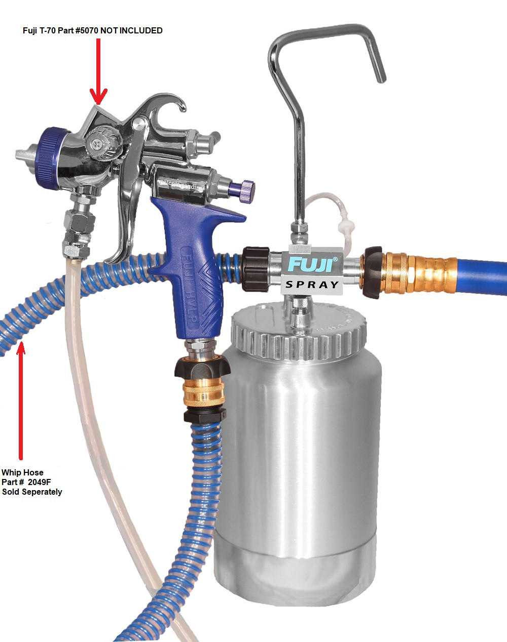 Fuji Spray 2-Quart Pressure Pot Assembly Kit