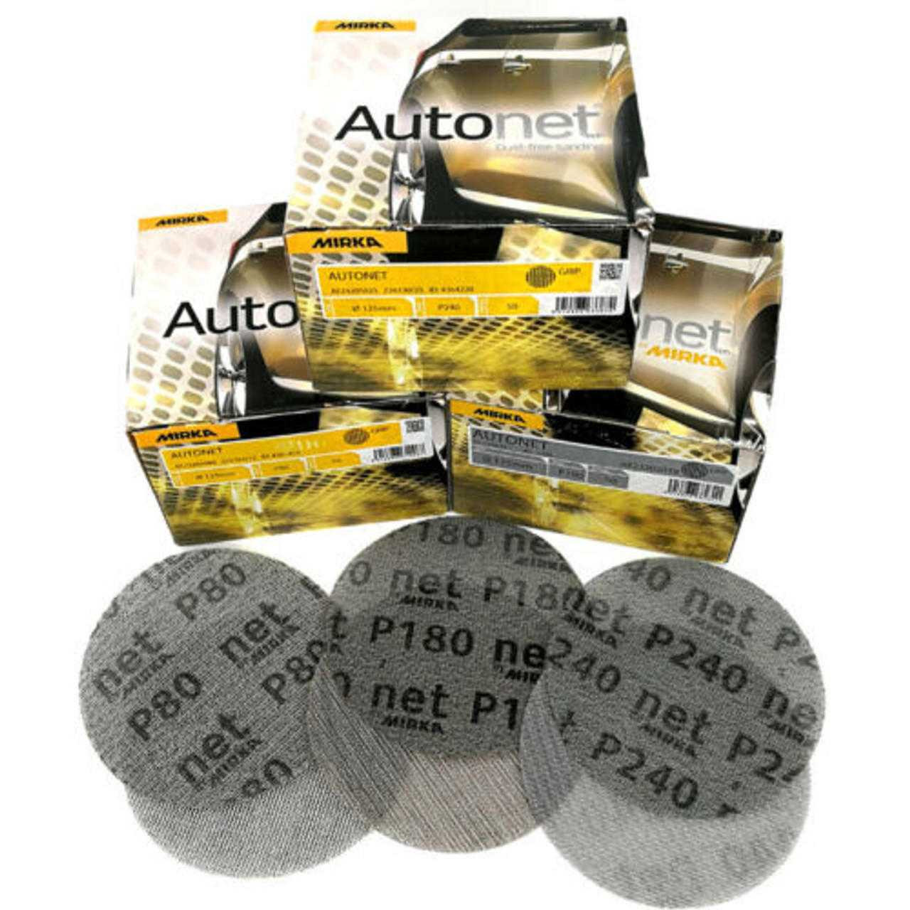 Mirka Autonet 3" Grip Sanding Discs - Grip Sanding Discs