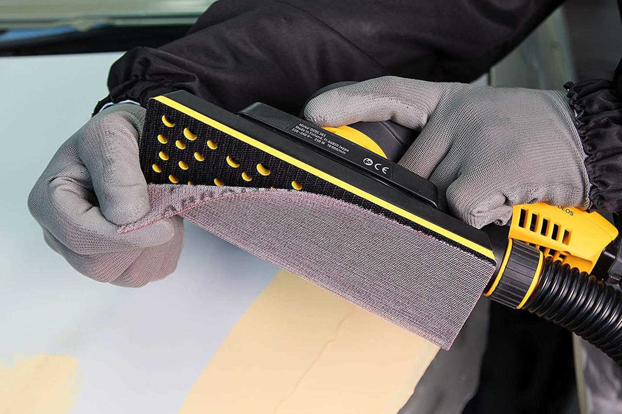 80 Grit Mesh Abrasive Dust Free Sanding Sheets, Box of 50