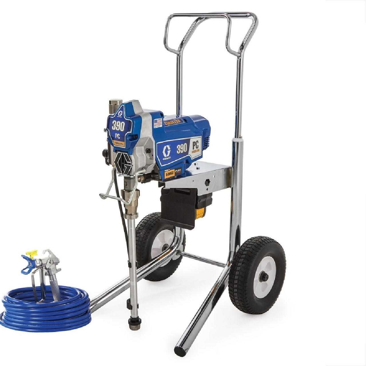 Graco 390 PC Cordless Airless Sprayer Hi-Boy 25T805
