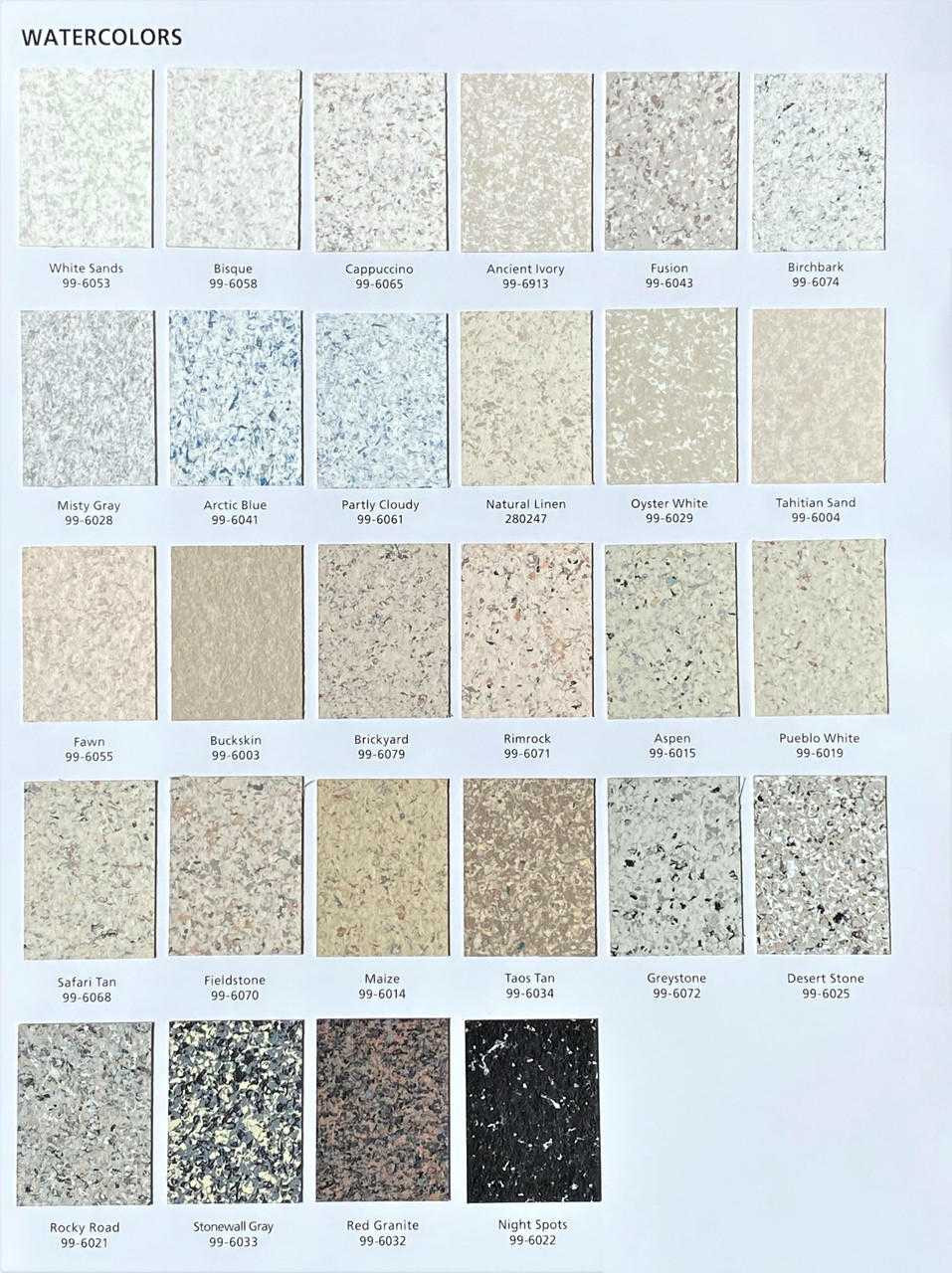 Multispec Stone Accents are dimensional and contain individual flecks ...