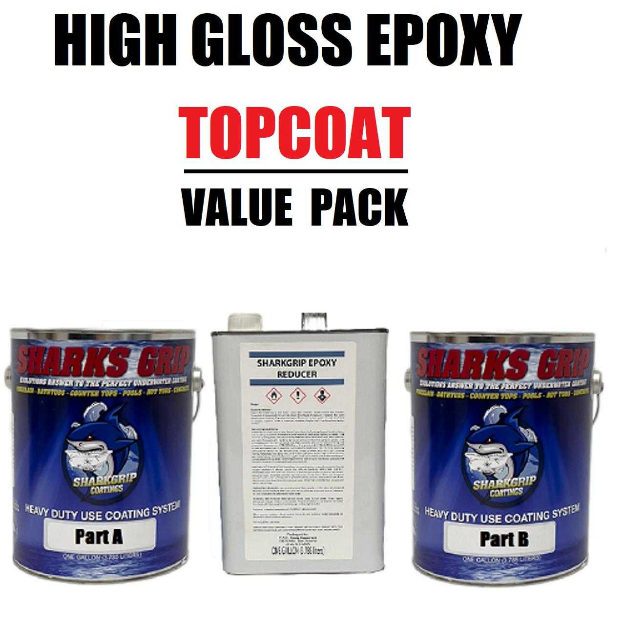 ( CLEAR ) SharkGrip High Gloss Epoxy SHARKGRIP SG1TCC-VP