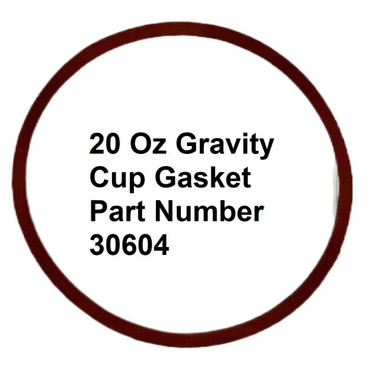 American Turbine HVLP Gravity Spray gun 20 Ounce Cup Gasket