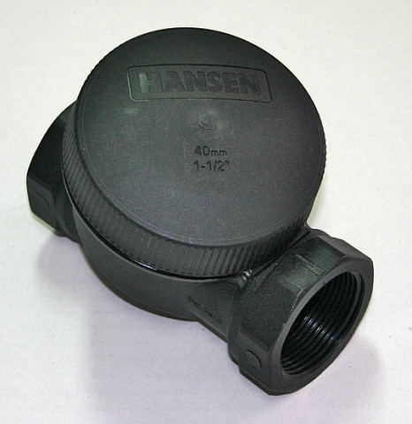 32mm Hansen Nyglass Check Valve (One-way valve) - Irrigation Warehouse ...