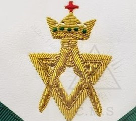 AMD US Sovereign Masters Apron - Masonic Supply Shop