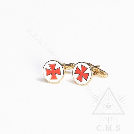 knight Templar cufflinks,