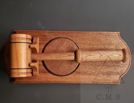 Masonic Presentation Gavel set