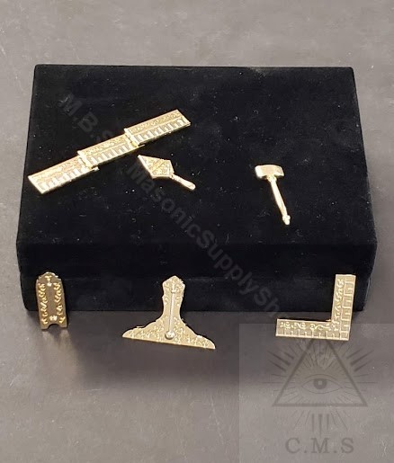 Miniature Set of Masonic Working Tools