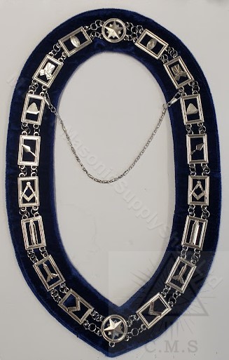 Masonic Lodge Officer Chain Collars