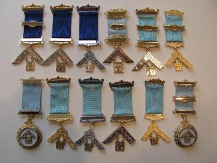 Masonic Past Masters Jewels