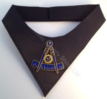 Past Masters Cravat Hand Embroidered - Masonic Supply Shop