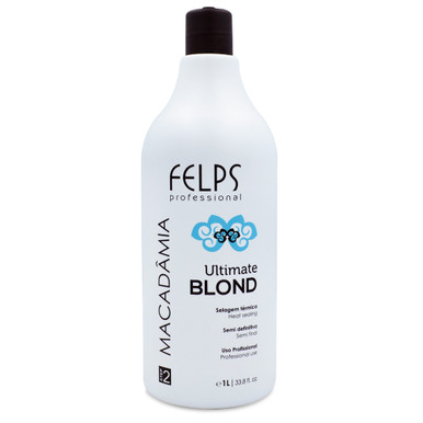 Felps Macadamia Heat Sealing – Ultimate Blond Hair Smoothing Treatment ...