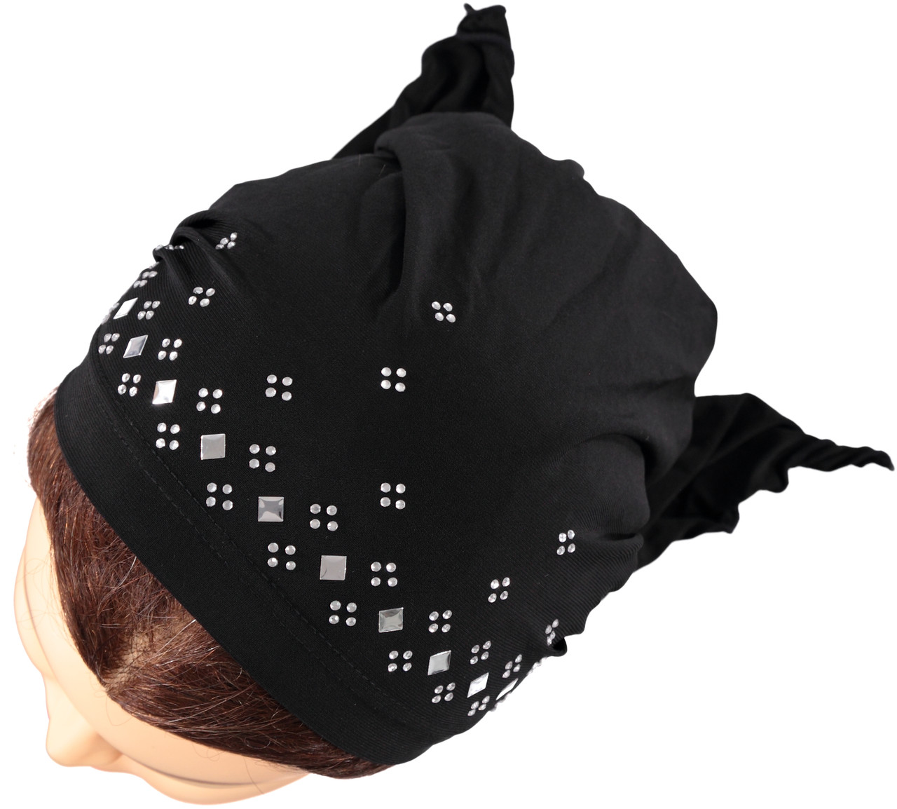 Ettie's Women Diamond Pre-Tied Bandana - E152 - Double Header USA