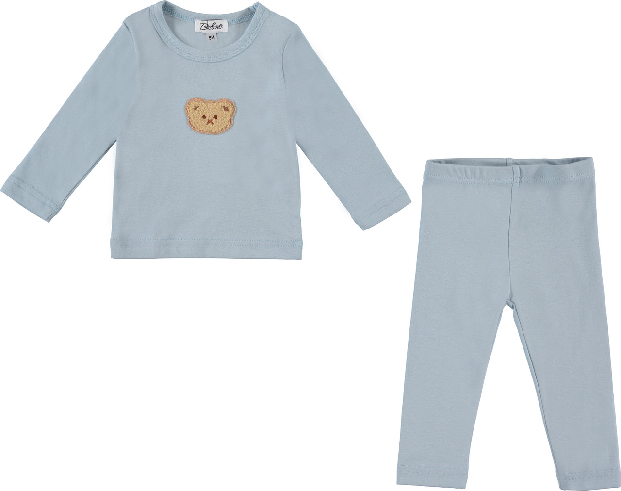Baby Teddy Pajama Set - Double Header USA