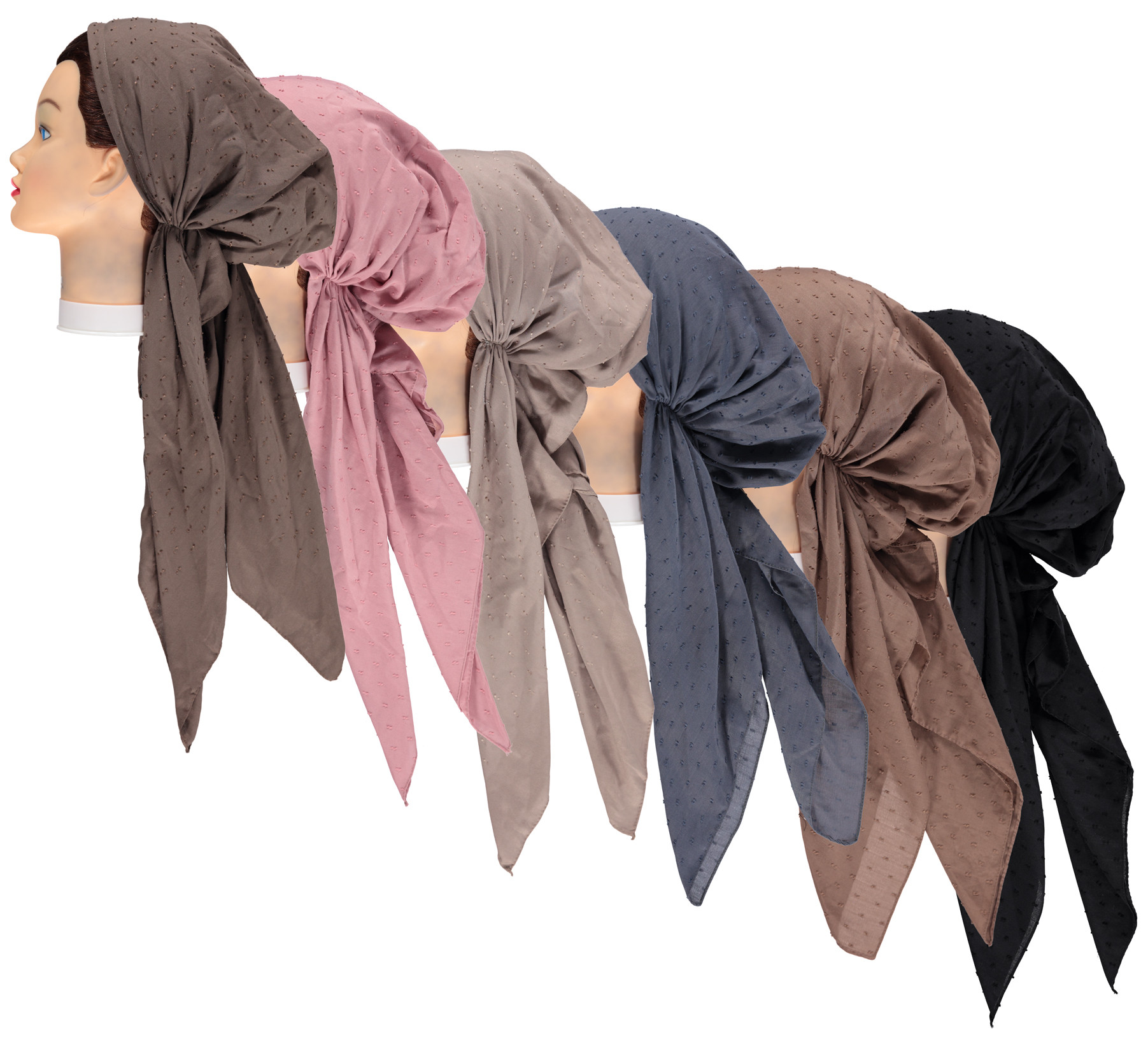 Women - Head Coverings - Israeli Tichels - Double Header USA