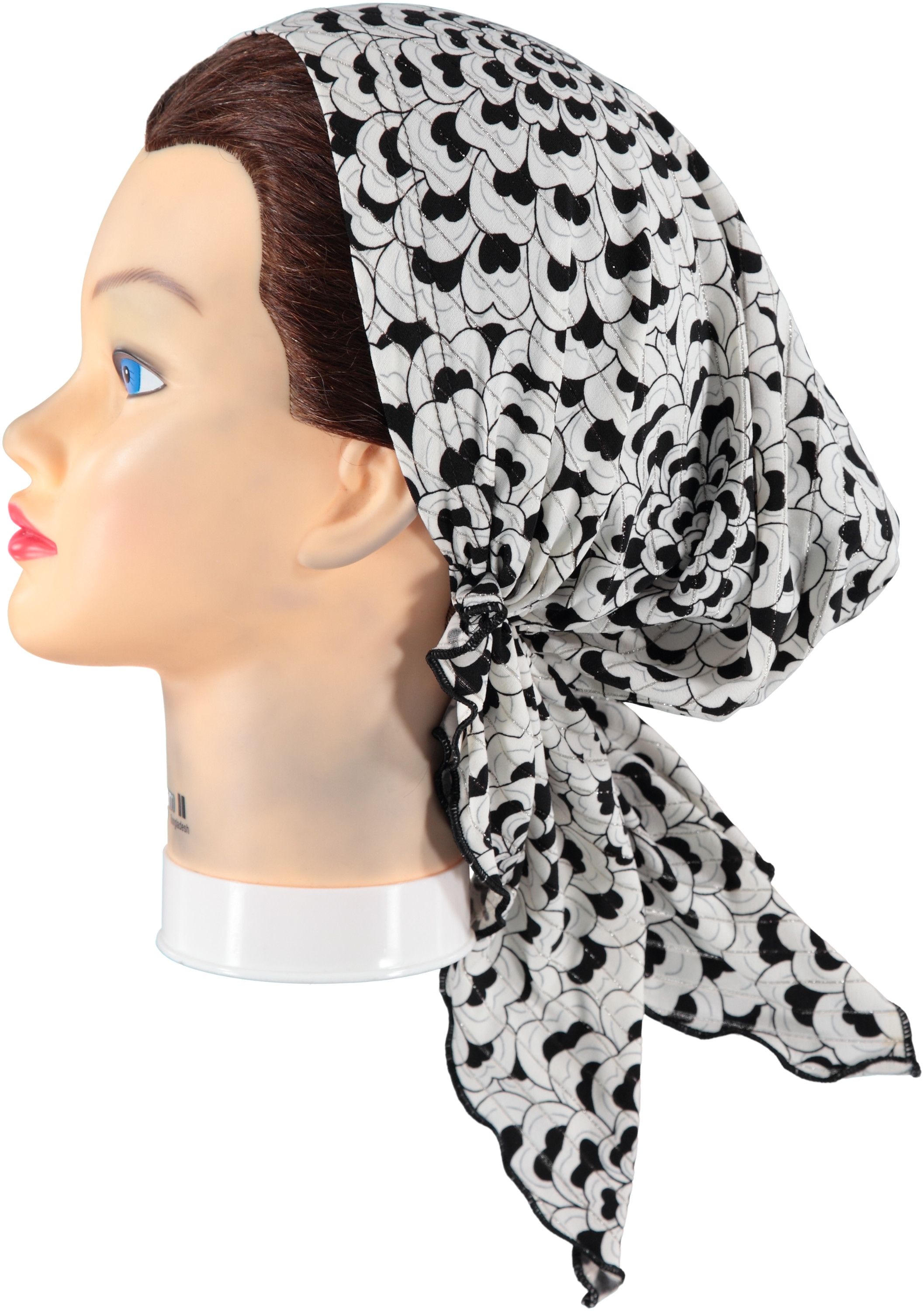 Women - Head Coverings - Pre-tied Bandanas - Double Header USA