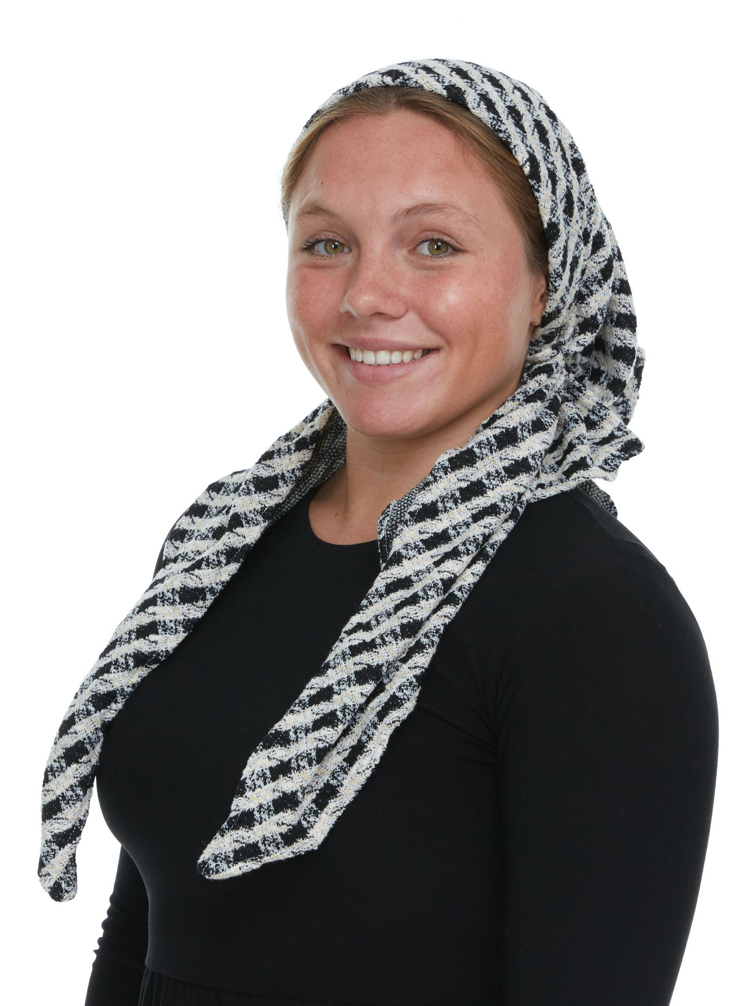 Women - Head Coverings - Pre-tied Bandanas - Double Header USA