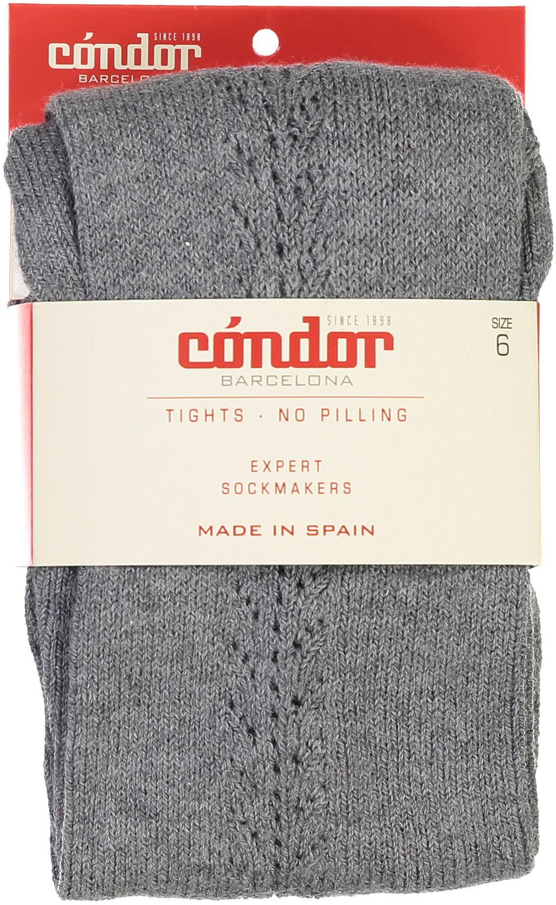 Condor Girls Side Crochet Tights - 32591/1 - Double Header USA