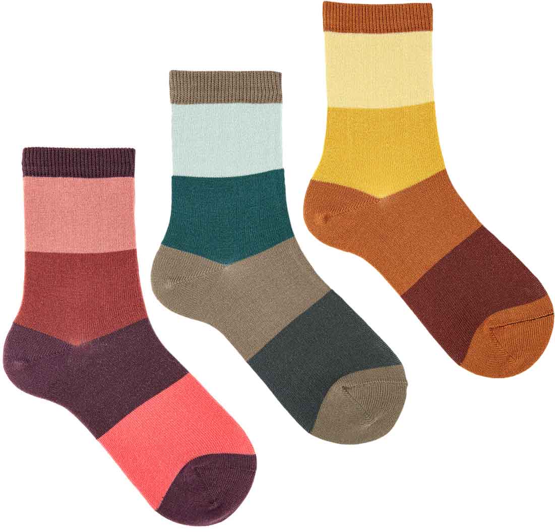 Boys Colorblock Sock - Double Header USA