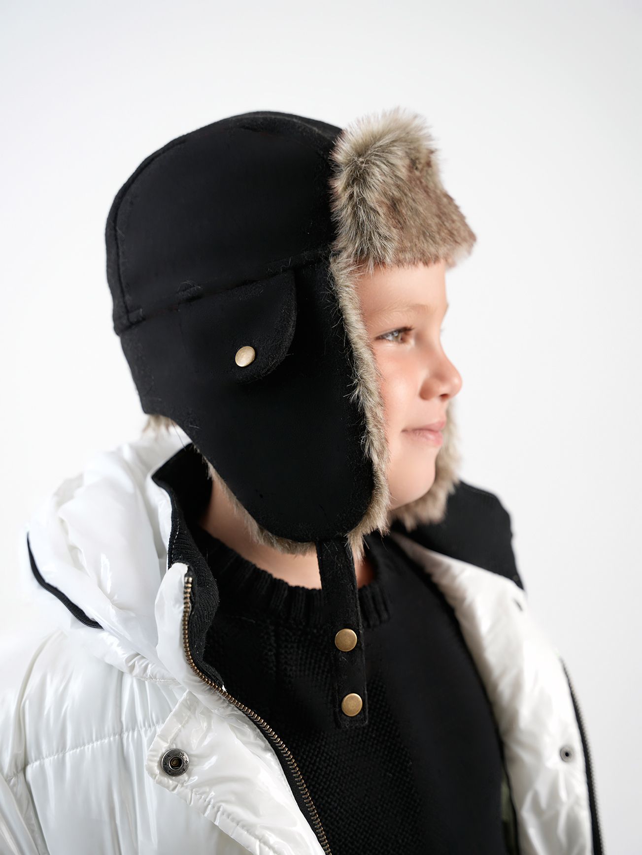 Kids Trapper Hat - Double Header USA
