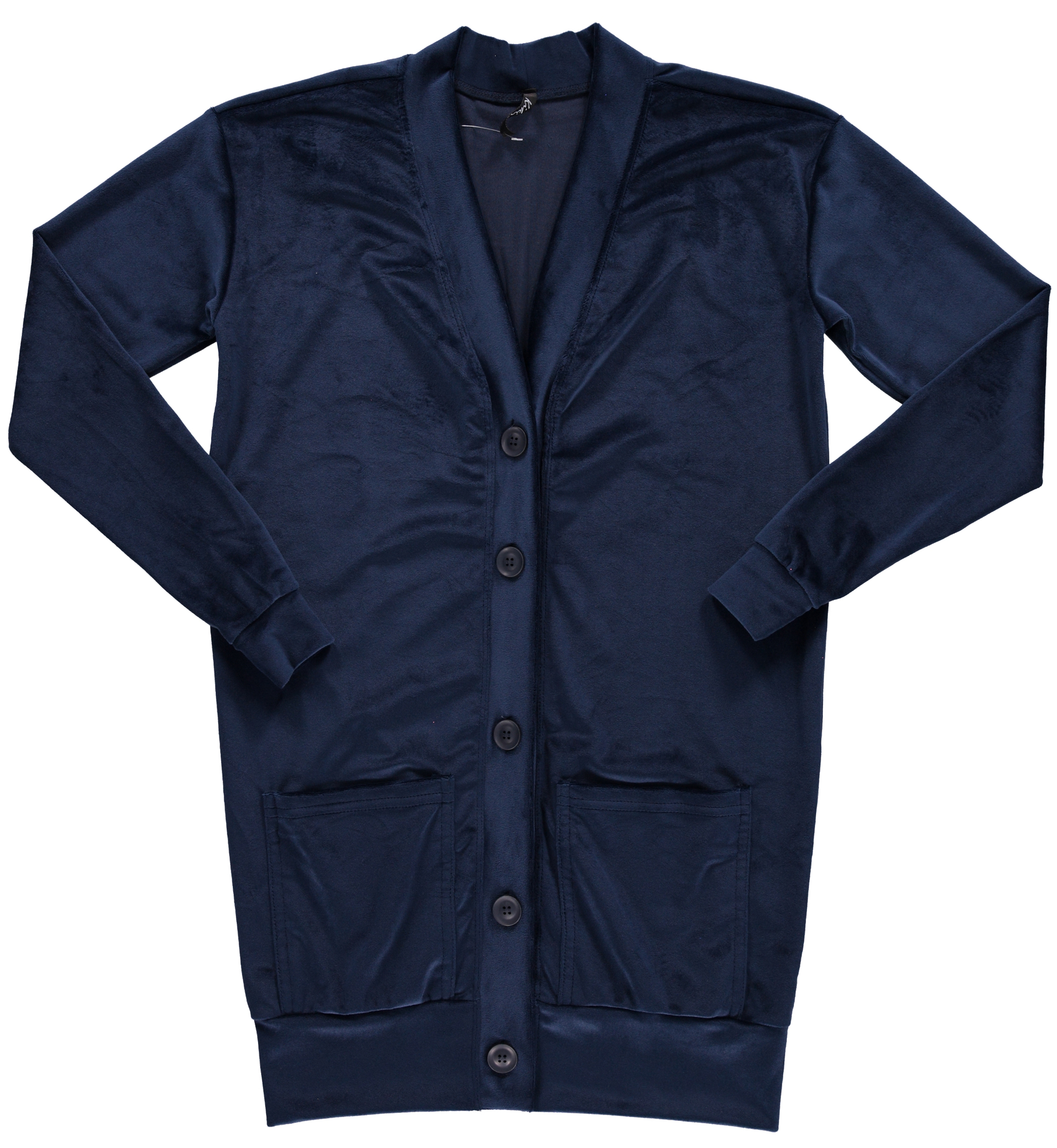 Women/Teens Velour Cardigan - Double Header USA