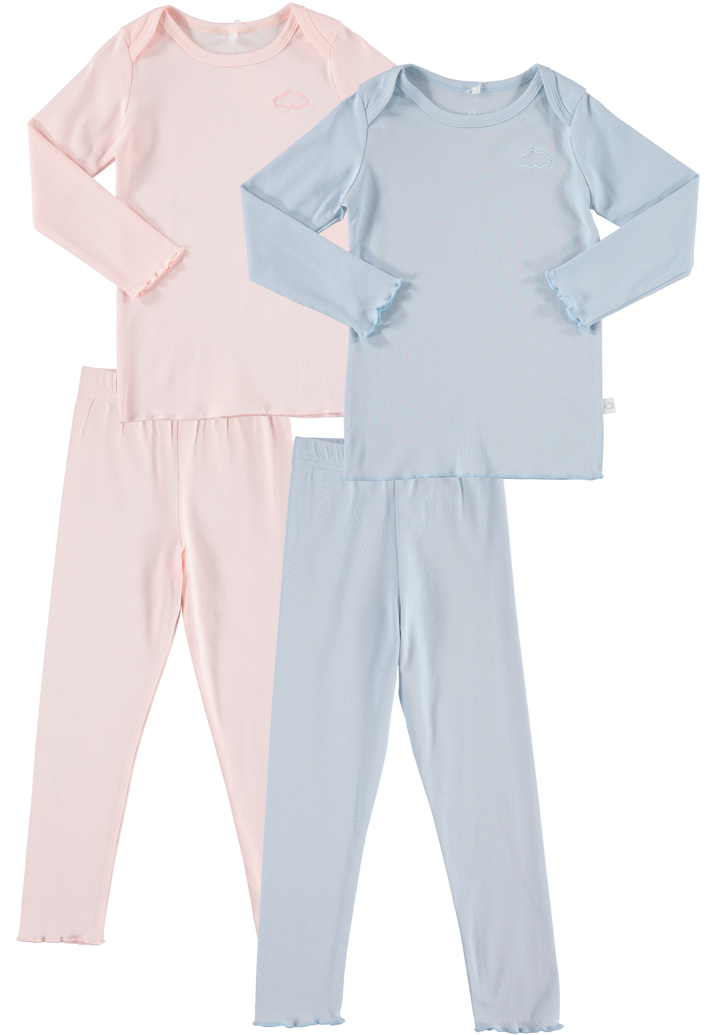 Kids Basic Pajama Set - Double Header USA