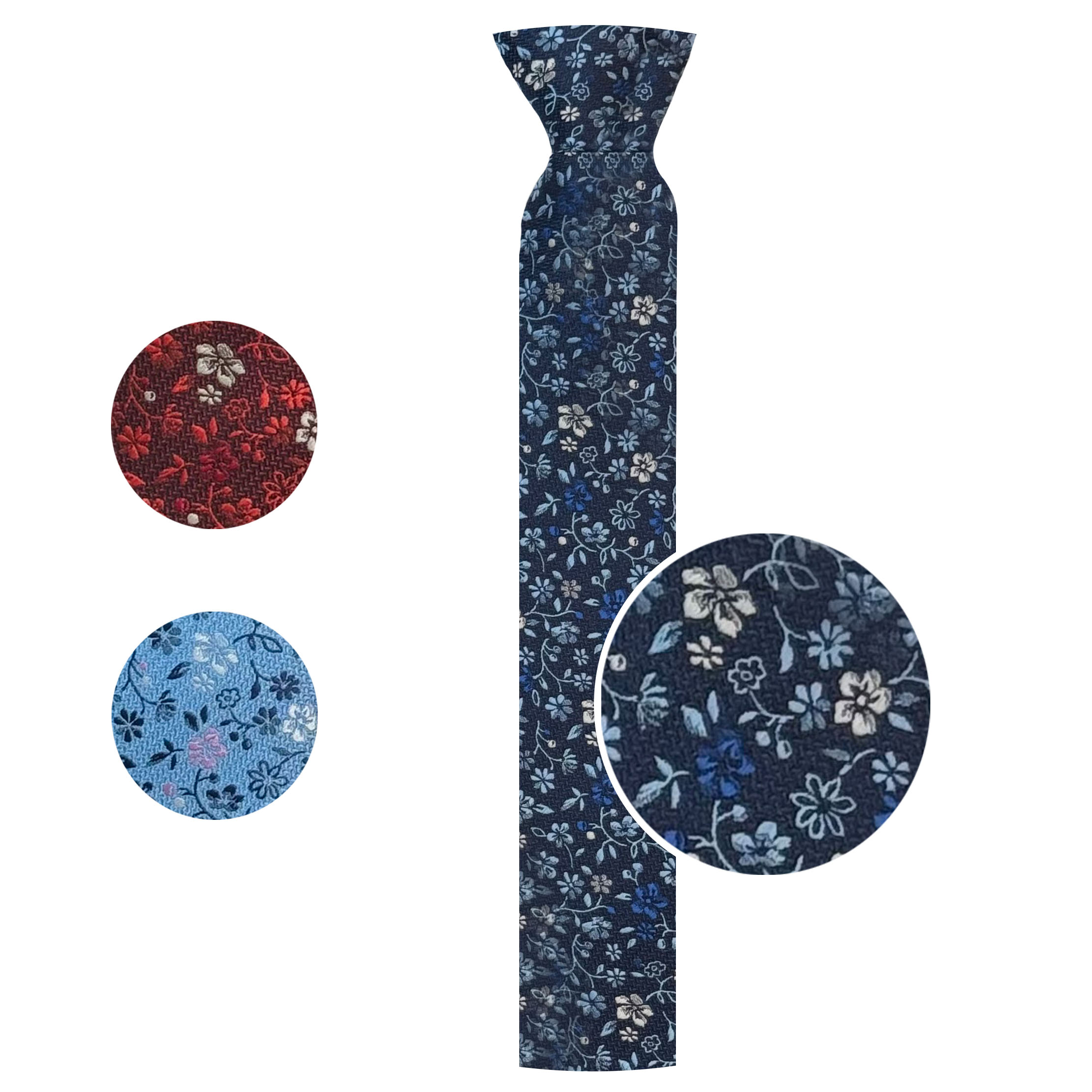 Floral Fashion Ties - Double Header USA
