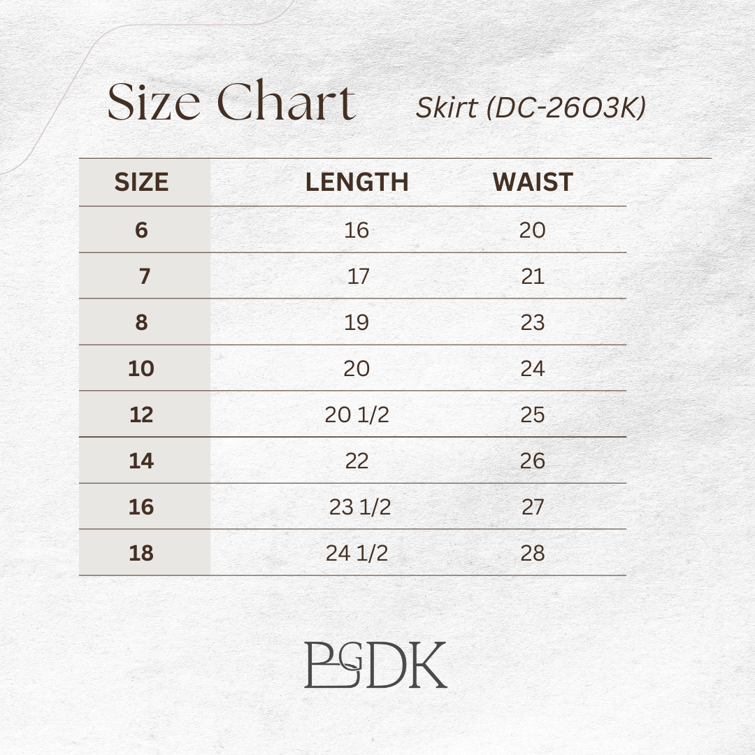 Girls Cotton Rib Stonewash Panel Skirt - Double Header USA