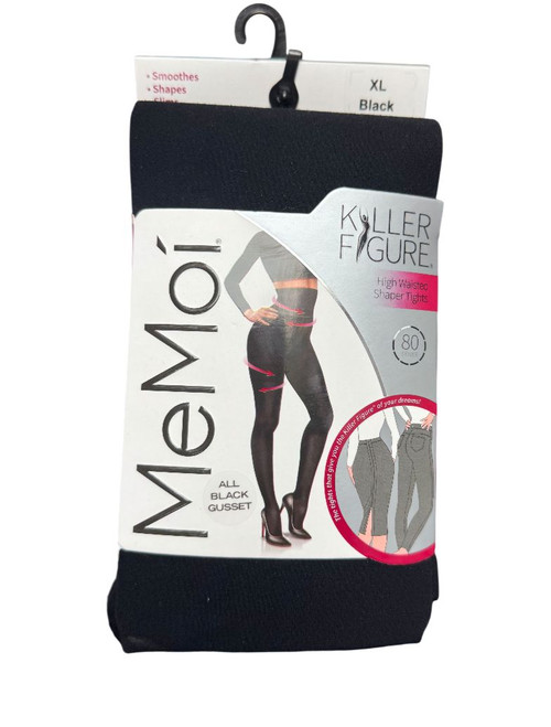 Killerfigure by Memoi Womens High Waisted Shaper 80 Denier Tights ...