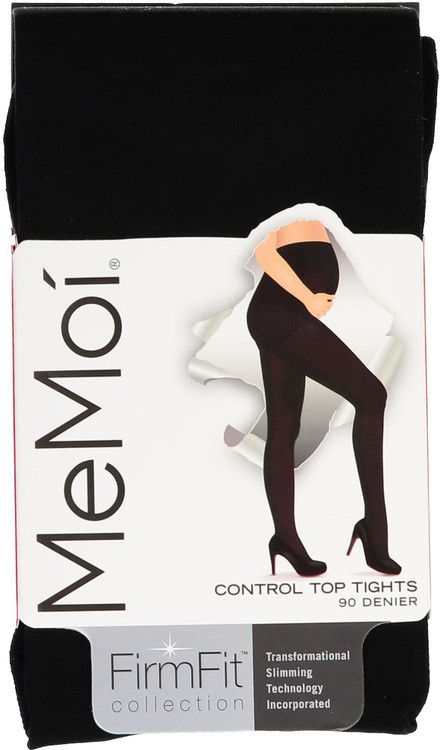Memoi Womens Firm Fit Maternity 90D CT Tights - Double Header USA