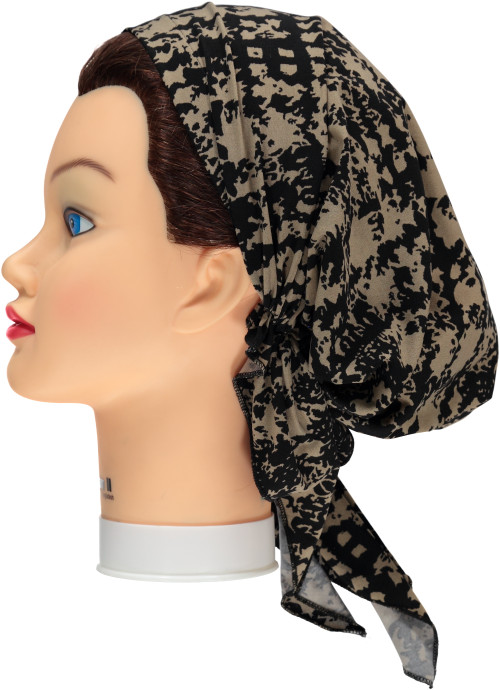 Riqki Dessert Camo Pre-Tied Israeli Tichel - Y1994 - Double Header USA