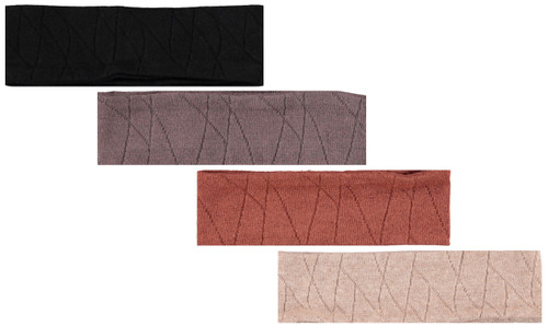 Geometric Knit Ladies Headwrap - Double Header USA