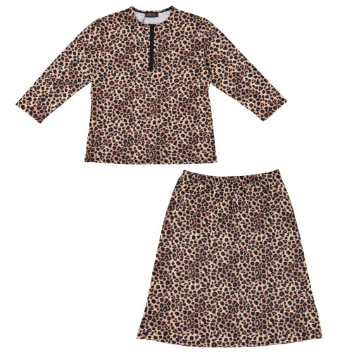 Women Leopard Print Swim Suit (Sold Separately) - Double Header USA