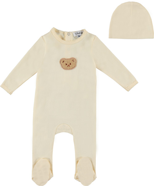 Baby Teddy Stretchie Set - Double Header USA