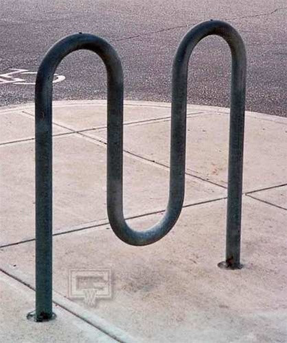 3' 3" Loop-Style Bike Rack, 5 Bikes | Brands GARED