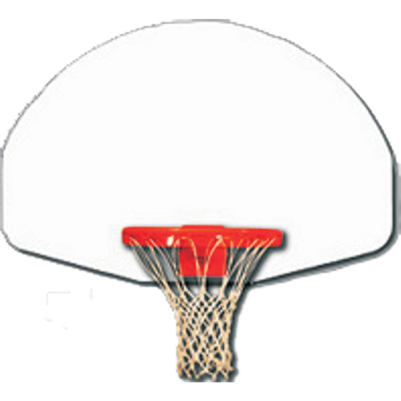 Rust-Resistant Fan-Shape Unmarked Aluminum Basketball Backboard ...