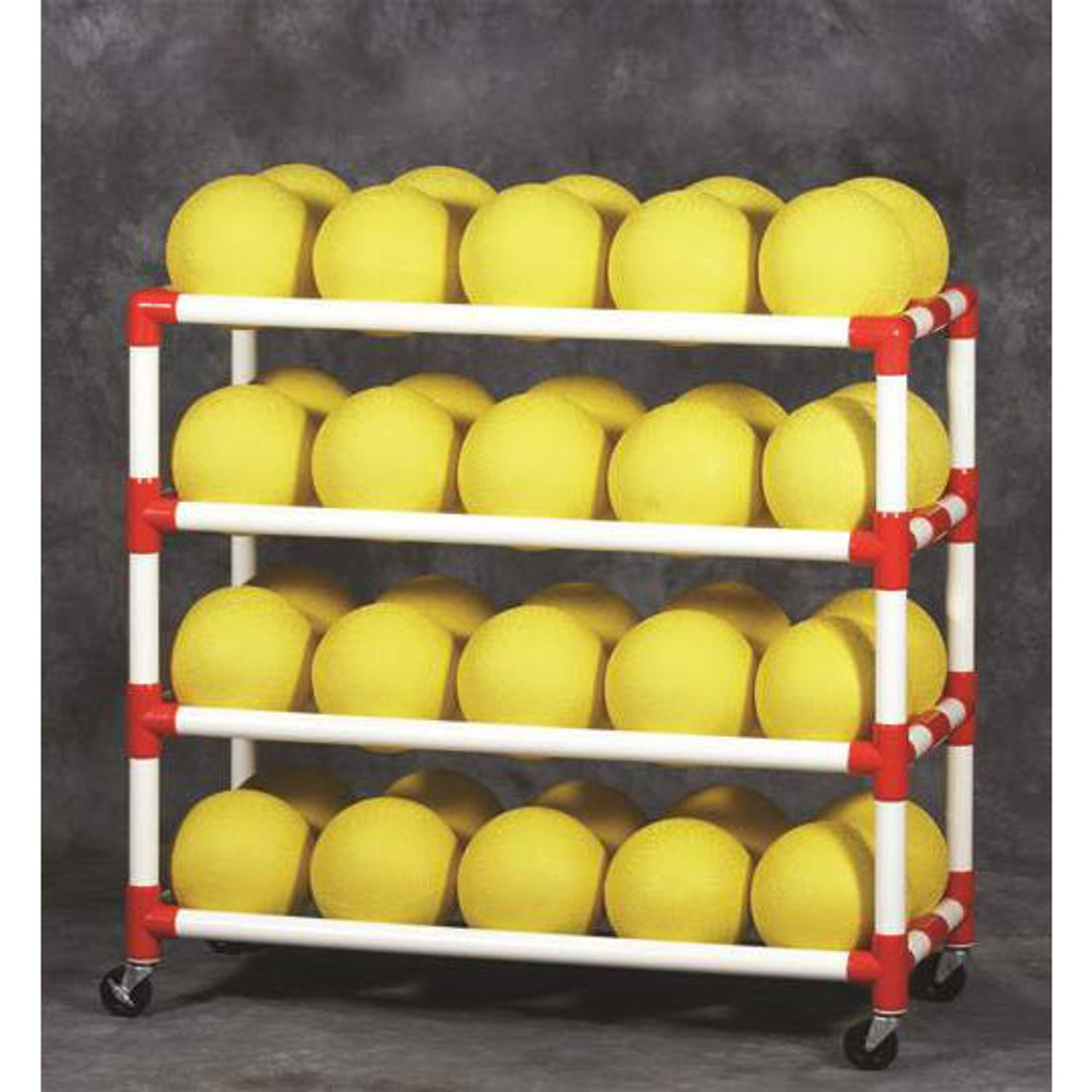 5 Shelf "Ball Wall" Cart | Shop by Category Storage Carts/Racks