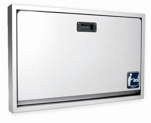 Clad Stainless Steel Changing Table-Surface Mount | Aquatics