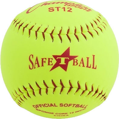Safety Softball 12" (sold as a dozen) | Shop by Sport Baseball Baseballs