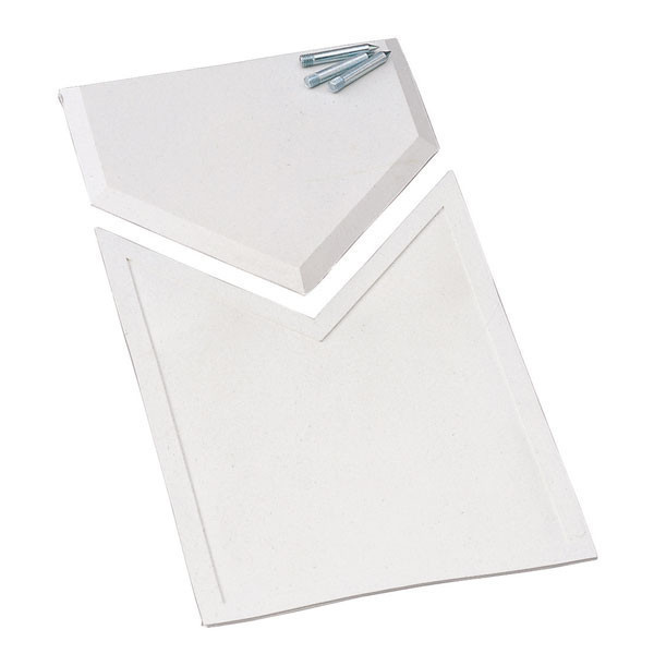 Economy WHITE Slo Pitch Mat. 17" x 25" | Shop by Sport Baseball ...