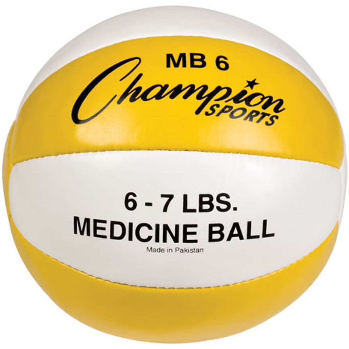 6 lb Leather Medicine Ball | Shop by Category Fitness Medicine Balls
