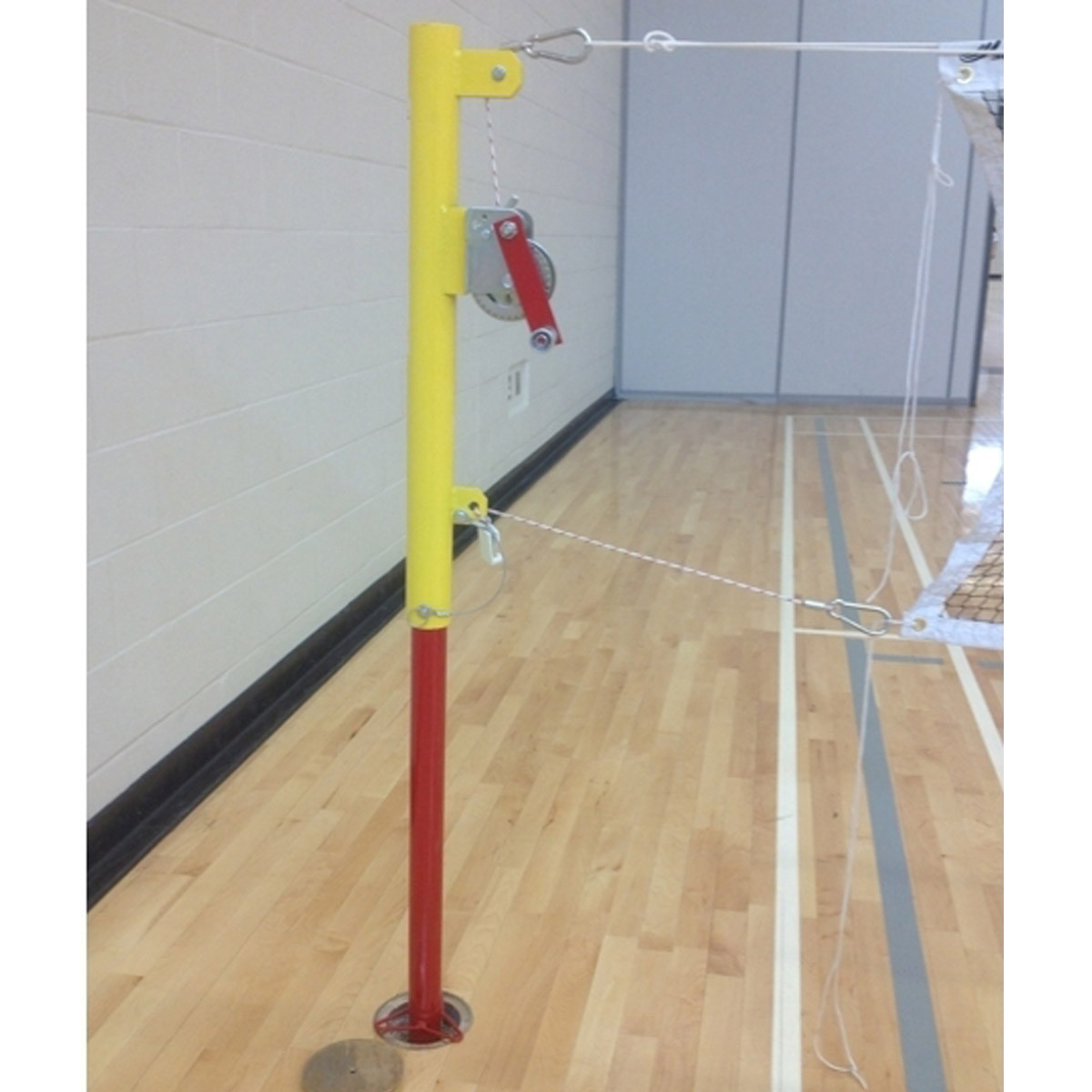 Badminton End Posts with Adjustable Sleeve and Winch | Shop by Sport ...