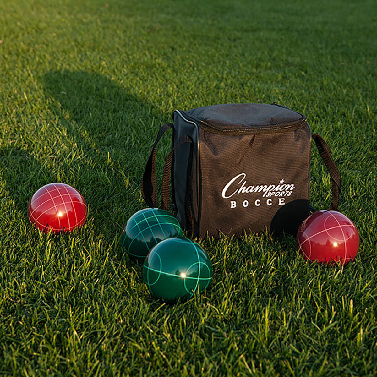 Deluxe Bocce Tournament Set | Shop by Category Outdoor Lawn Games