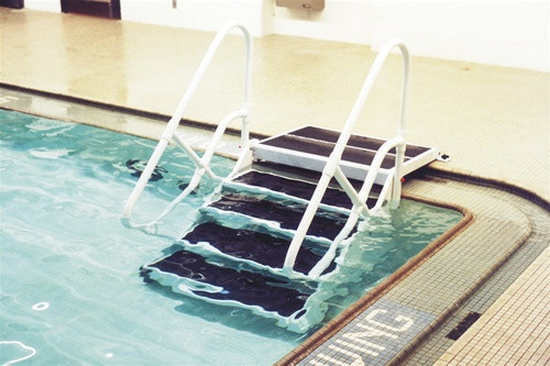 Aqua-Step Heavy Duty - 4 STEP | Aquatics Deck Equipment Ladders